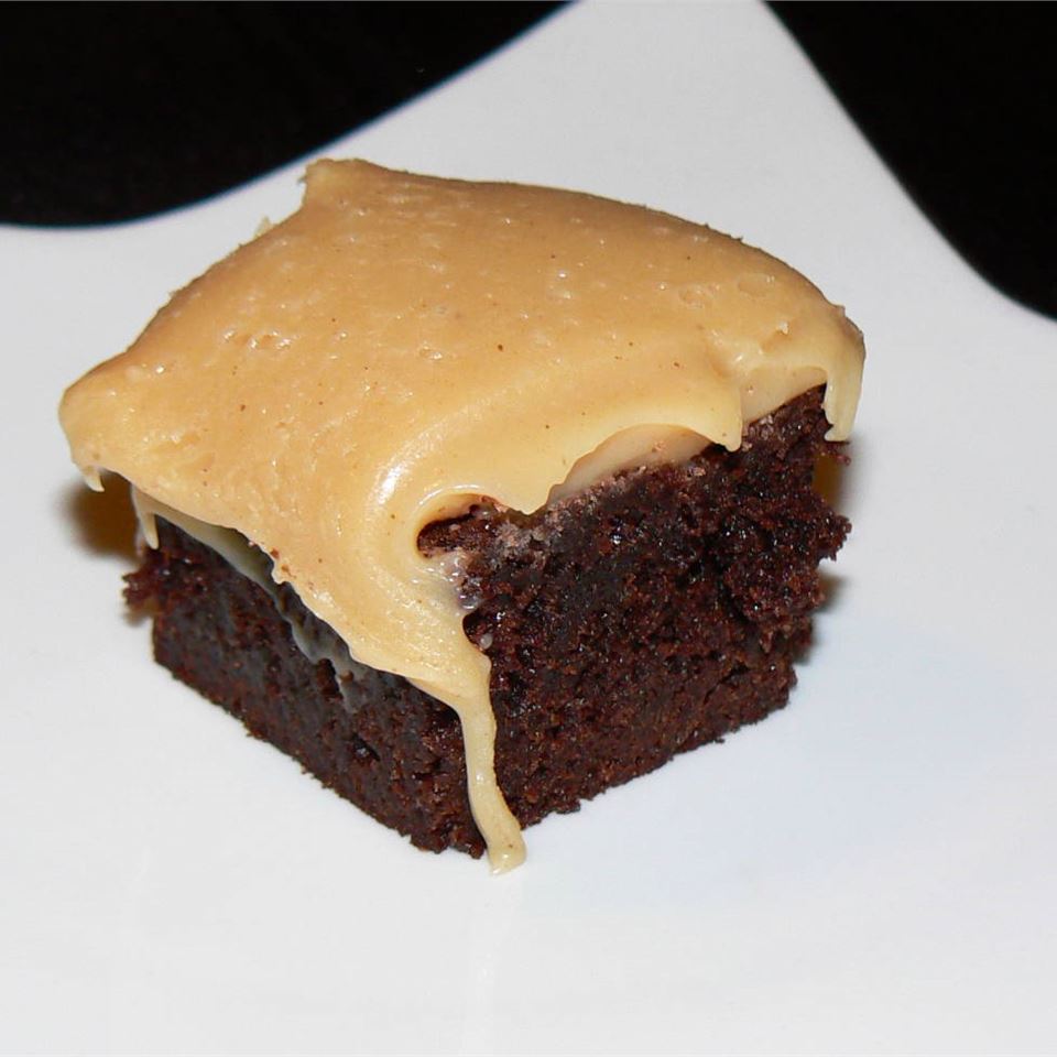 Brownies with Peanut Butter Fudge Frosting – Junior Daily Recipes