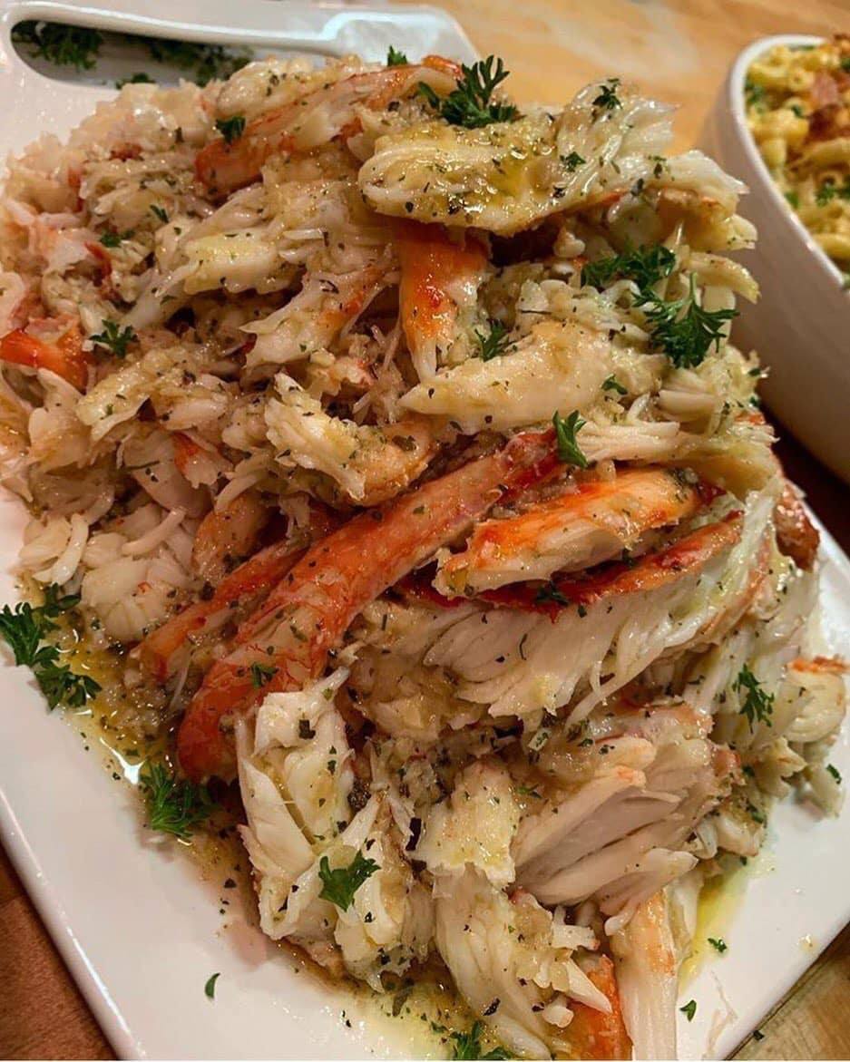 Lemon Butter Crab - Junior Daily Recipes
