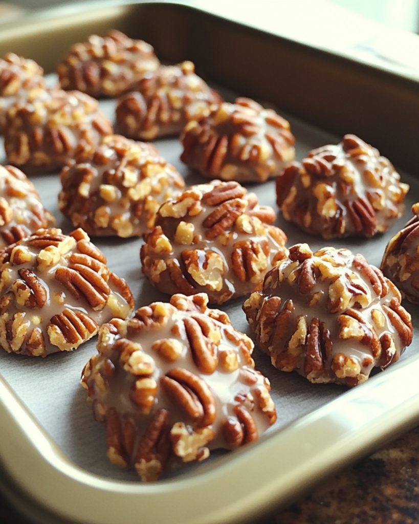 New Orleans Pecan Clusters – Junior Daily Recipes