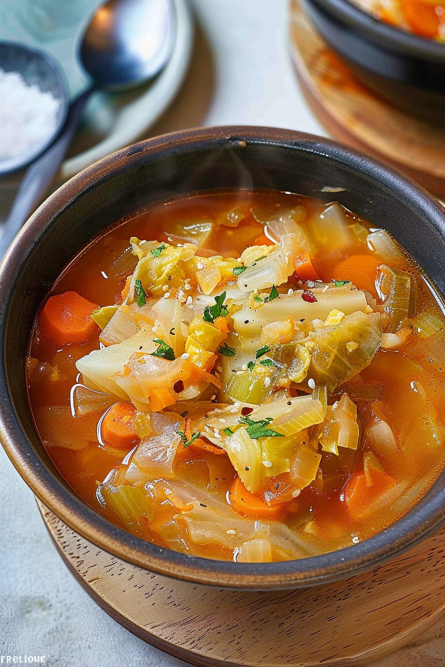 Cabbage Fat-burning Soup - Junior Daily Recipes