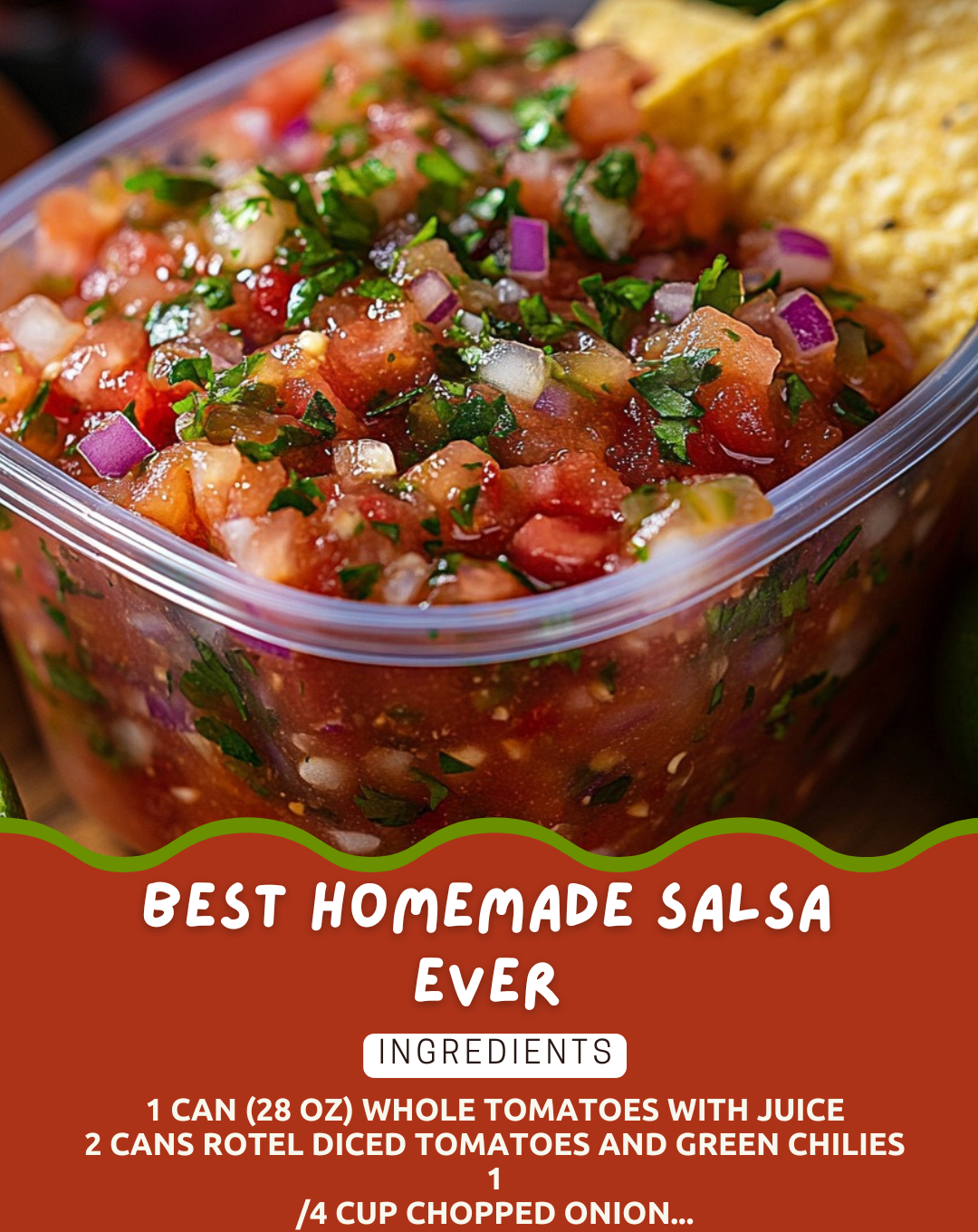 Best Homemade Salsa Ever – Junior Daily Recipes